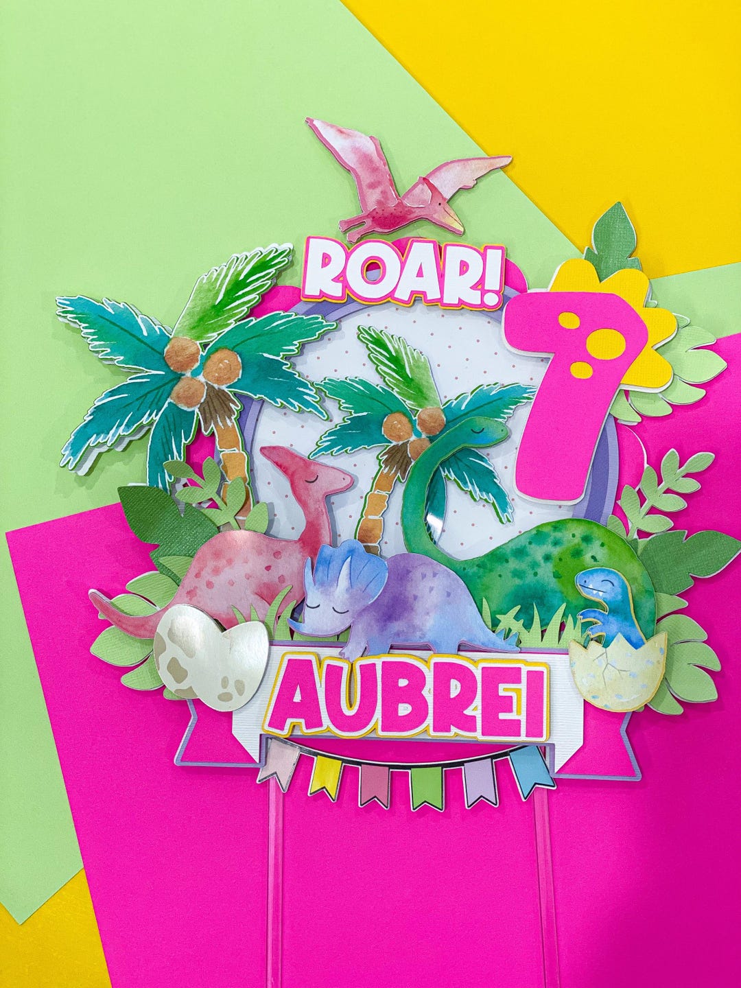 Pink Dinosaur Theme Party | Dino Girl Theme | Happy Birthday ...