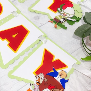 Chicken Little Theme Banner | Chicken Little Theme Party | Chicken ...