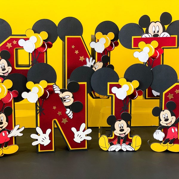 Mickey Mouse Props - Etsy