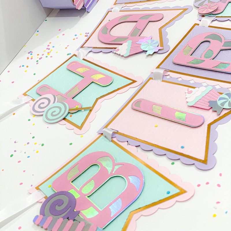 Candyland Banner - Etsy