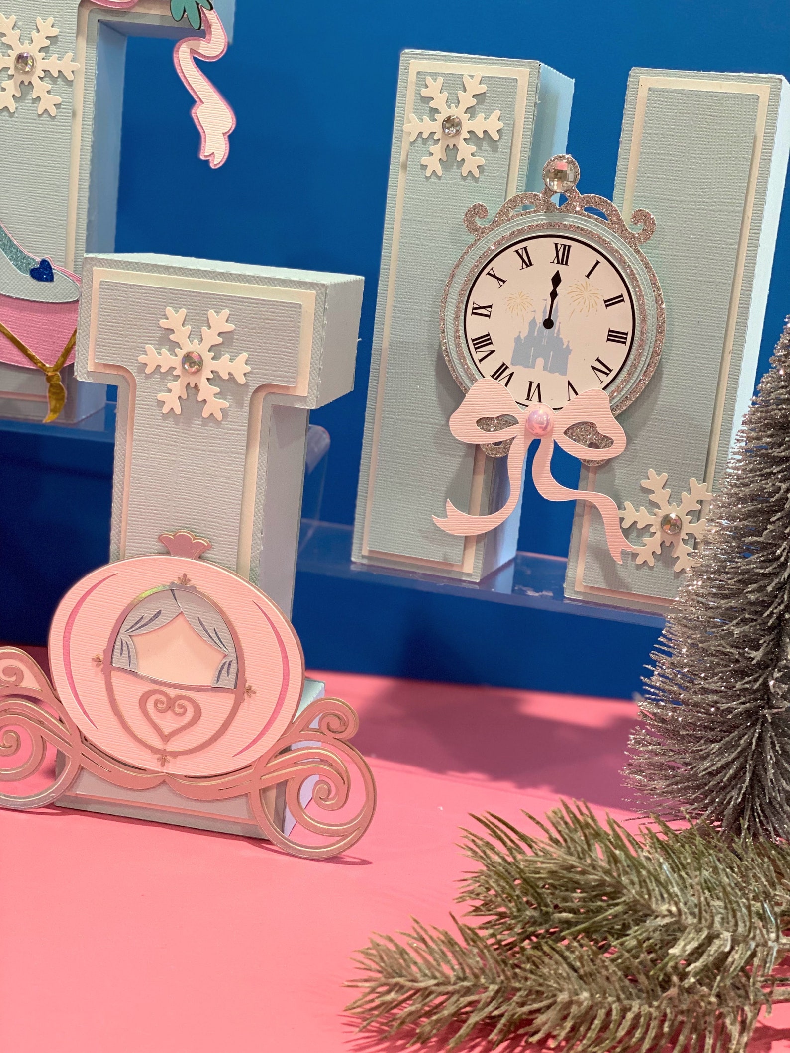 Cinderella Princess Theme 3D Letter | Princess Party Theme | Princess ...