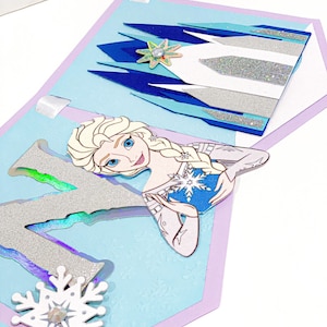 Frozen Happy Birthday Banner | Elsa Princess Theme Party | Olaf ...