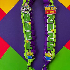 Buzz Toy Story Graduation Lei | Kindergarten Graduation Lei ...