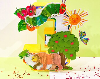 Hungry Caterpillar 3d Letters - Etsy