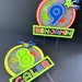 Neon Theme Cake Topper | Personalized Cake Topper | Glow in the Dark ...