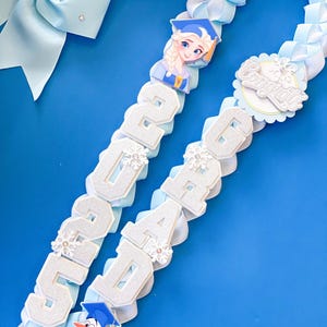 Frozen Graduation Lei | Kindergarten Graduation Lei | Graduation Gift ...