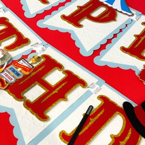 Carnival Circus Banner | Carnival Theme Party | Circus Birthday Banner ...