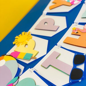 Pool Party Banner | Pool Party Theme Party | Beach Birthday Party ...