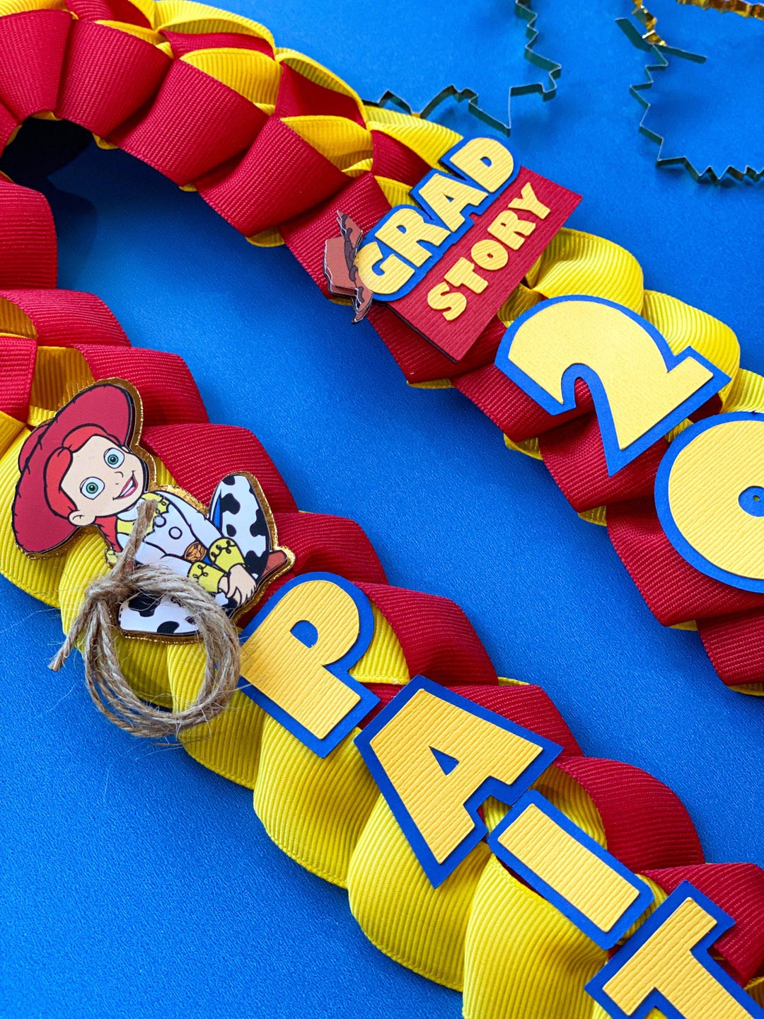 Toy Story Graduation Lei | Kindergarten Graduation Lei | Graduation ...