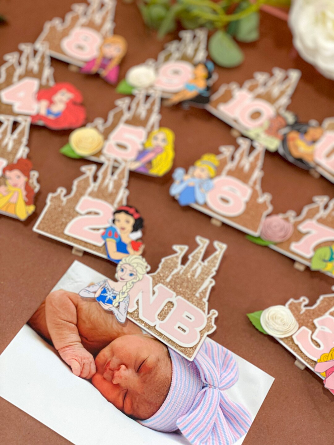 Princess Birthday Banner | Princess Theme Party | Princess Monthly ...
