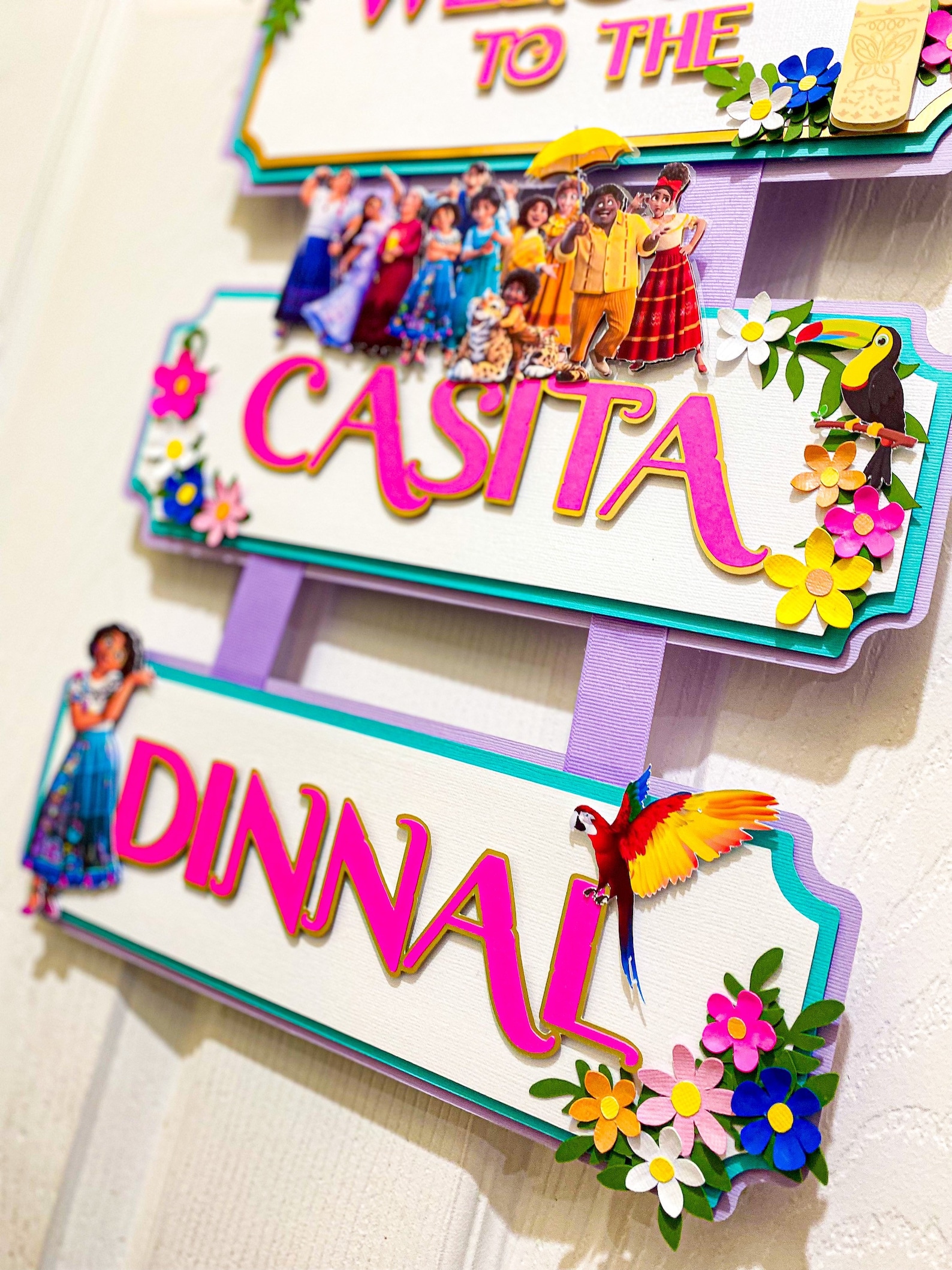 Encanto Birthday Sign | Encanto Theme Party | Encanto Birthday Welcome ...