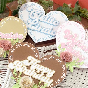 Cielito Lindo | Talavera Topper | Traditional Mexican Theme Cake Topper ...