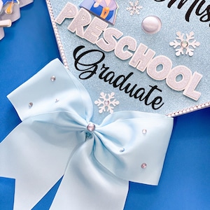 Bundle Frozen Graduation Cap Topper and Lei | Kindergarten Graduation ...