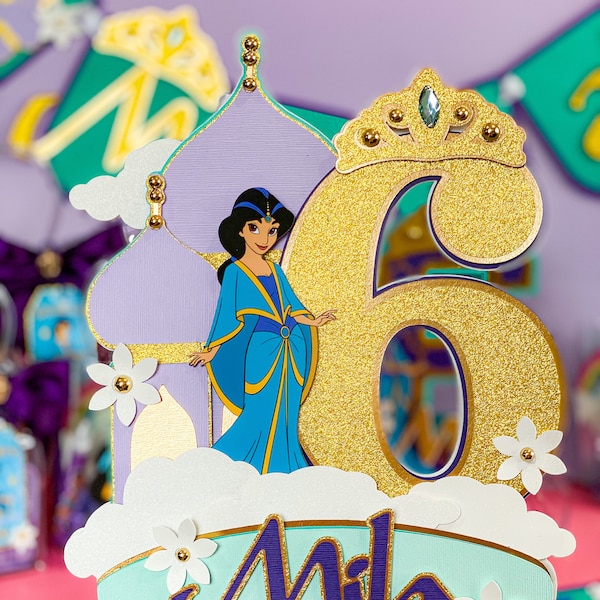 Jasmine Cake Topper - Etsy