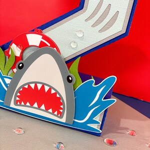 Shark 3D Letters or Numbers| Jawsome Shark Party Theme | Shark Ocean ...