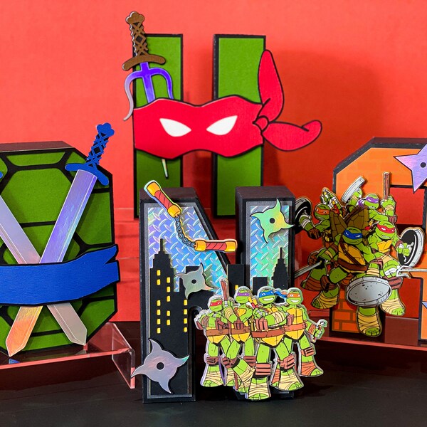 Ninja Turtle Theme - Etsy