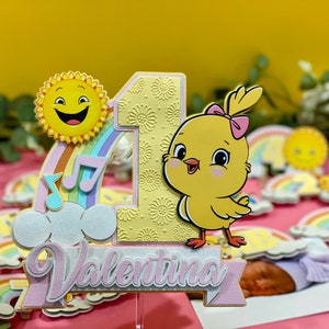 Canticos Cake Topper | Pastel Canticos Theme Birthday Party Supplies ...