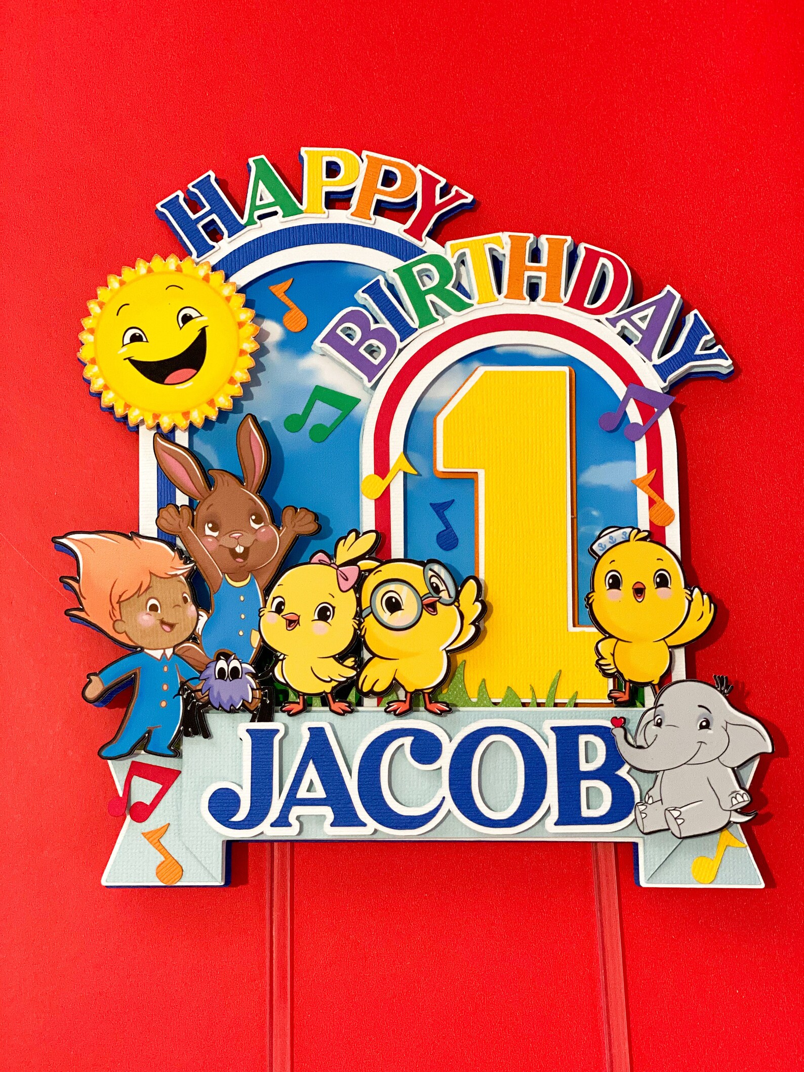 Canticos Cake Topper Pastel Canticos Theme Party Canticos Birthday ...