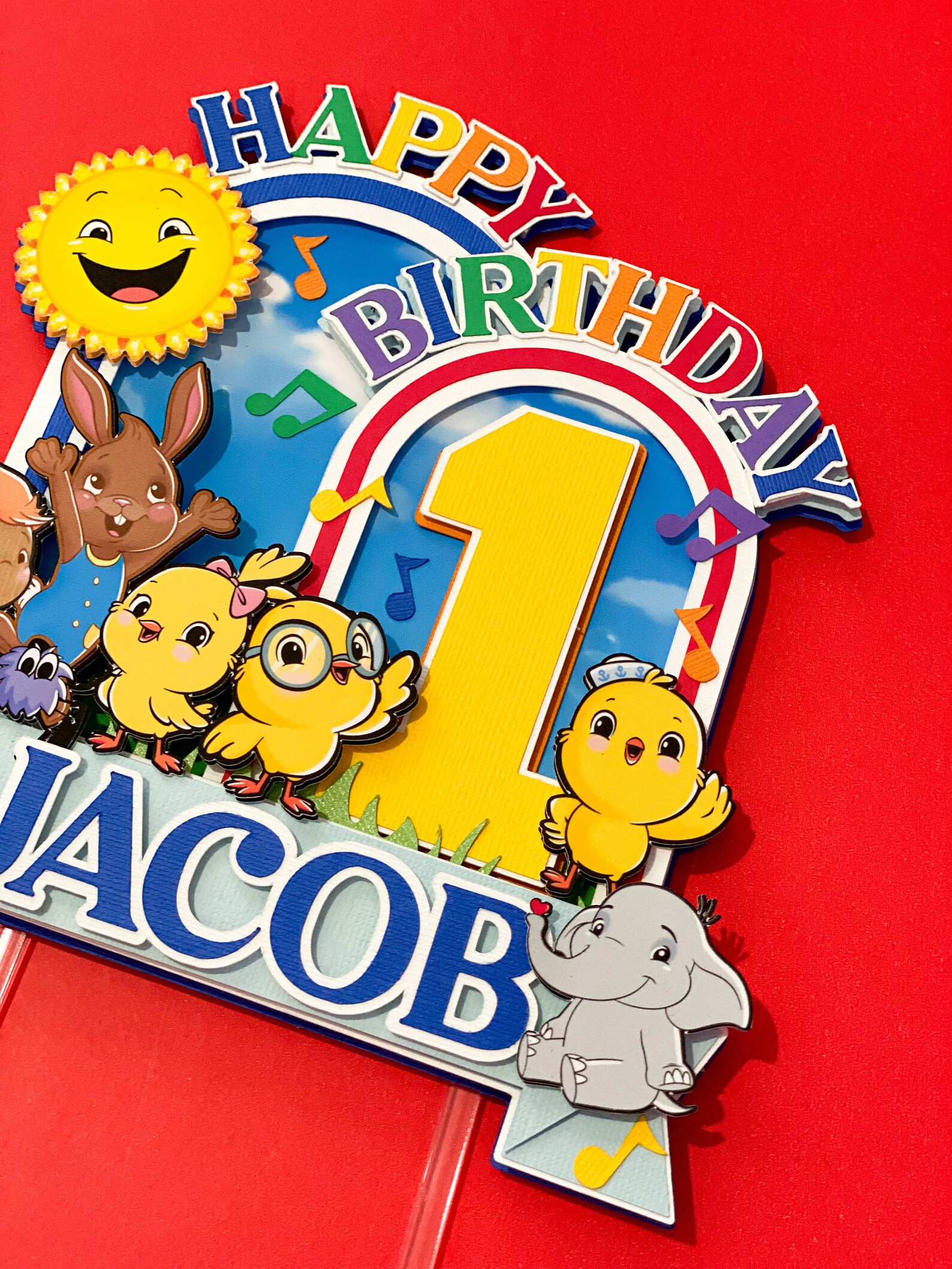 Canticos Cake Topper Pastel Canticos Theme Party Canticos Birthday ...