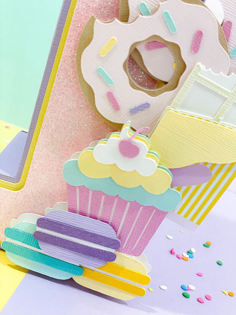 Candyland Theme 3D Letters Donut Candy Party Theme Sweet - Etsy