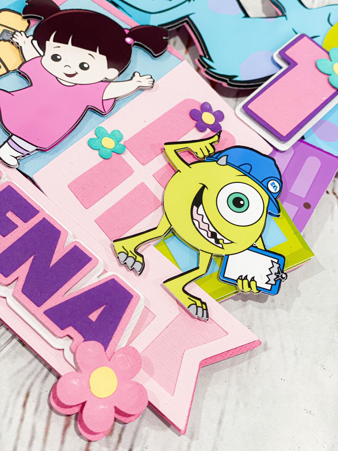 Cumpleaños temático de Monsters Inc / Cumpleaños personalizado / Fiesta ...
