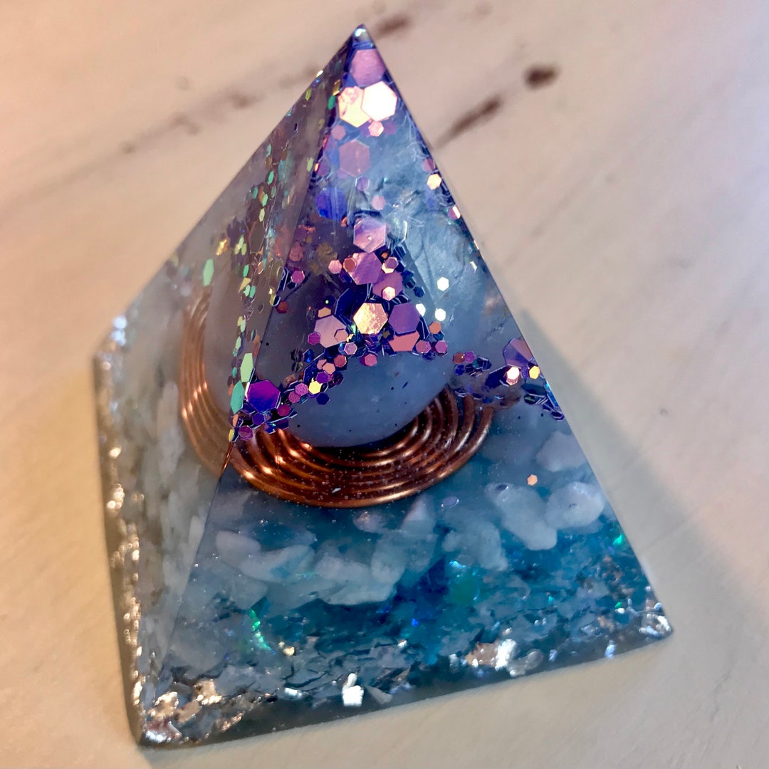 Magic Orgone Crystal Energy Pyramid - Etsy