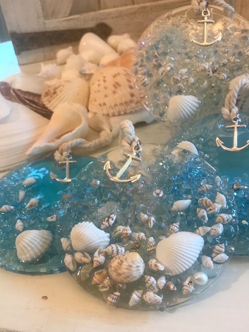 Resin Beach Themed Sun Catchers - Etsy