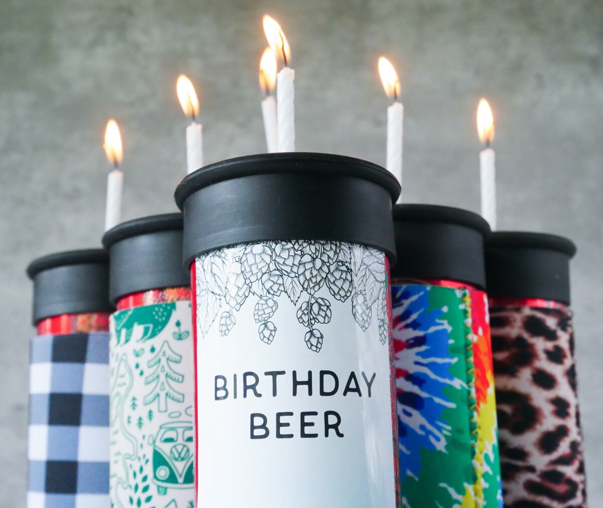 Birthday Beer Candles