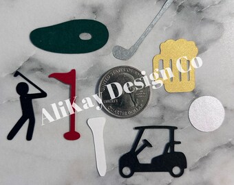 Golf Confetti, Golf Table Scatter, Girl Golf Party Decorations, Golf ...