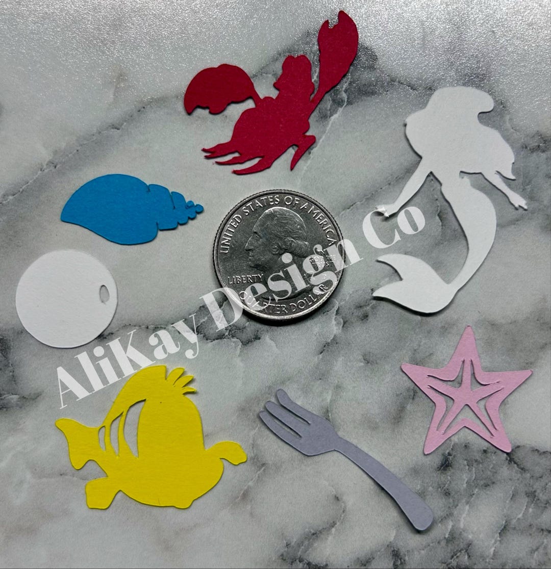 Under the Sea Confetti: Party & Scrapbooking Decor - Etsy