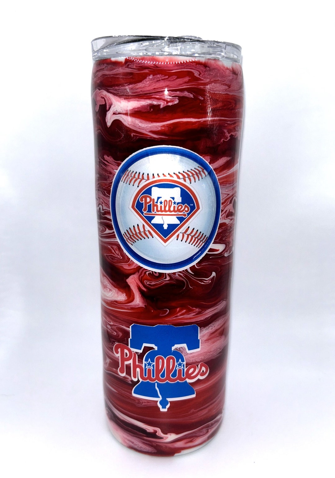 Custom-made "philadelphia Phillies" 20 Oz. Tumbler - Etsy