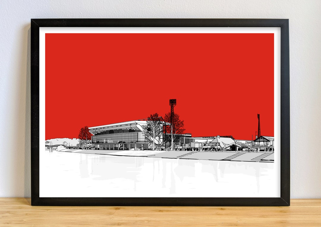 Nottingham Forest FC City Ground Art Print, Poster, Picture - Etsy UK