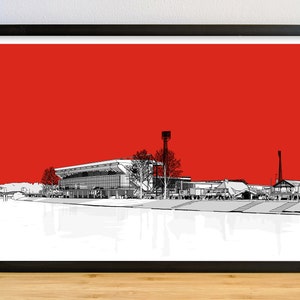 Nottingham Forest FC City Ground Art Print, Poster, Picture - Etsy UK
