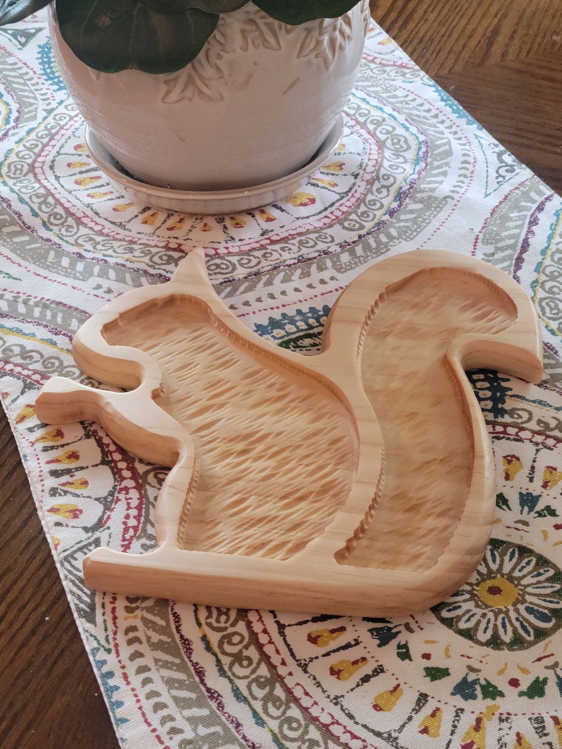 Nuts About Squirrels Serving Tray Now in 3 Finishes With - Etsy