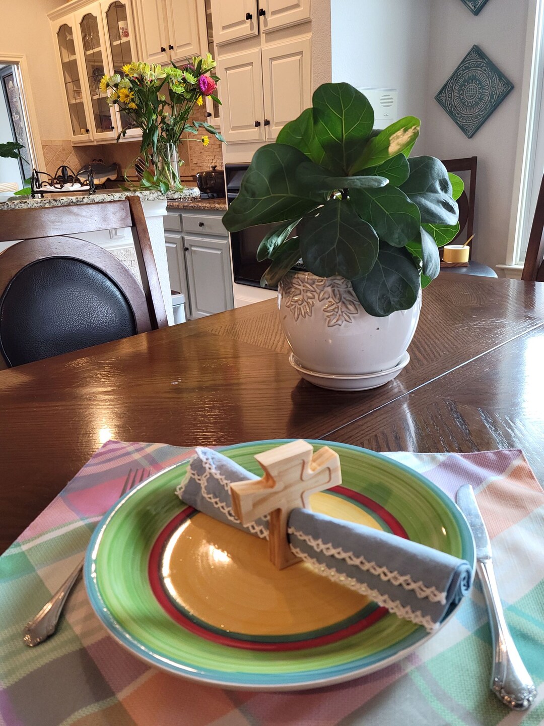 Cross Napkin Rings Set of 4 or 6 for Easter or Everyday - Etsy