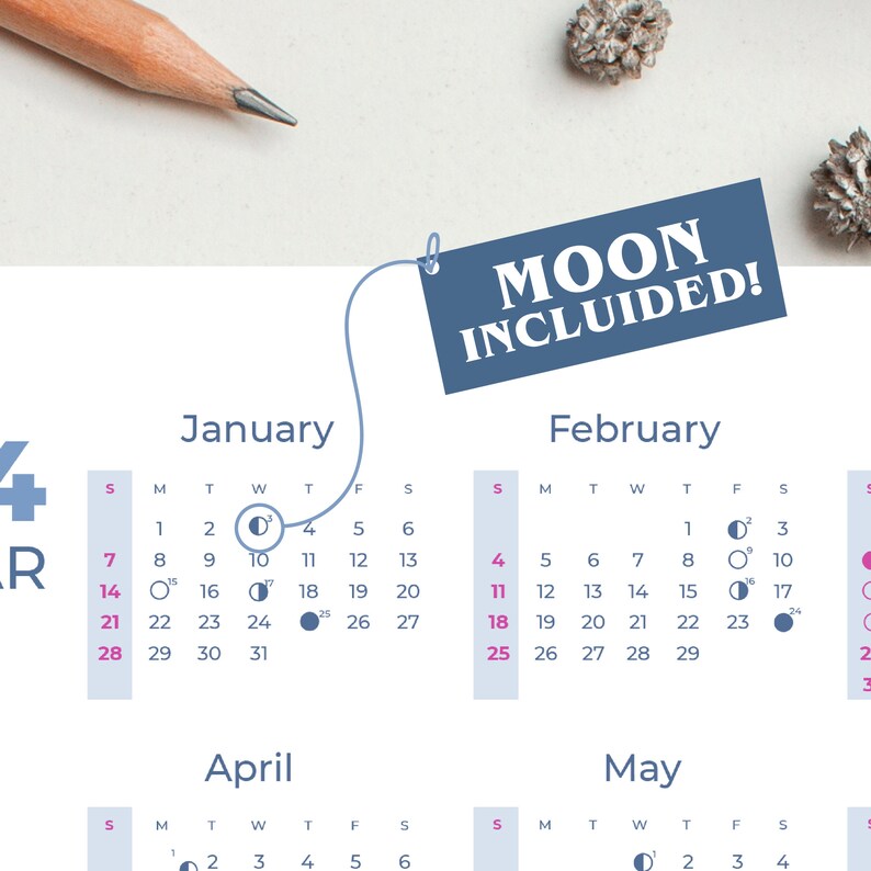 Printable Girl Art Calendar 2024 /gift Art Calendars /PDF Printable ...