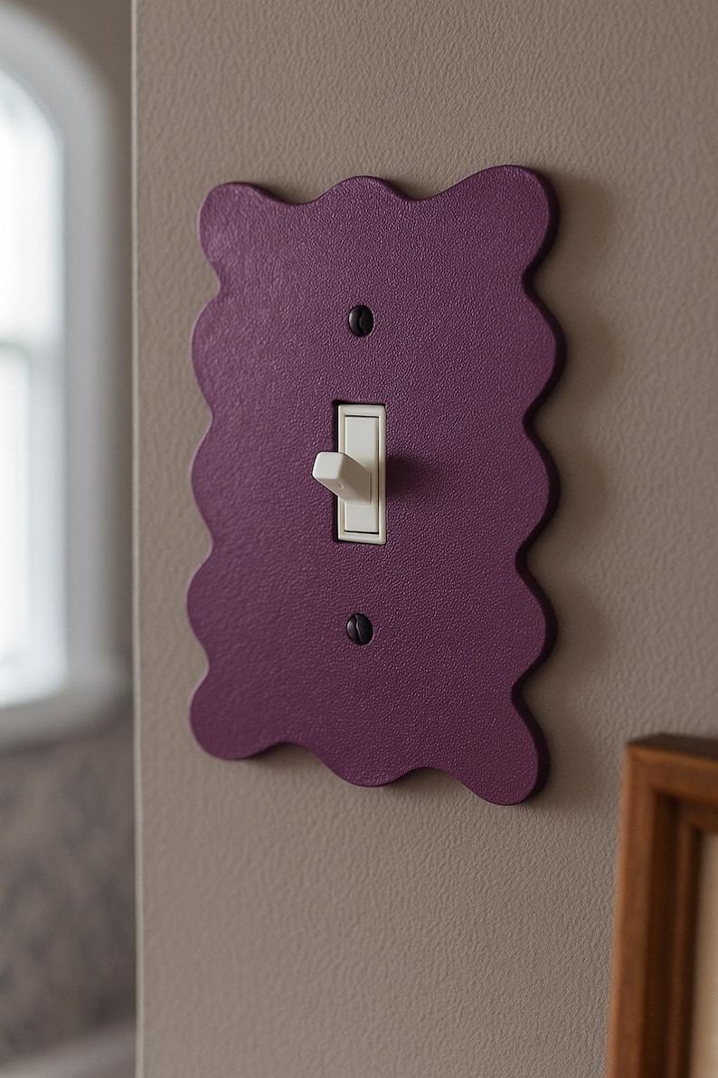 Scalloped Edge Outlet Cover: Vintage Inspired Home Decor - Etsy
