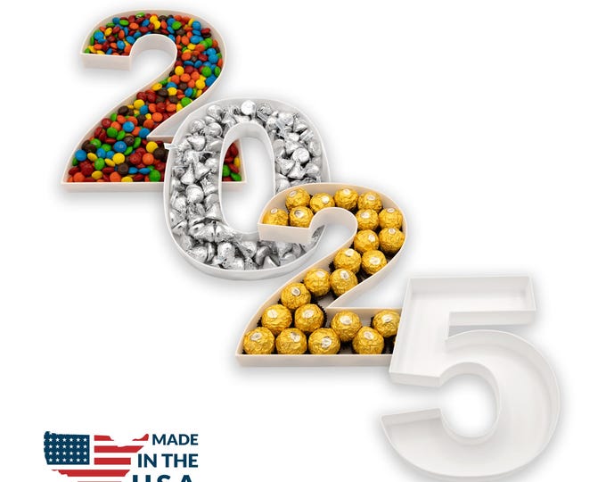 Custom Fillable Number Box for Treats, Snacks, Candy, Charcuterie ...