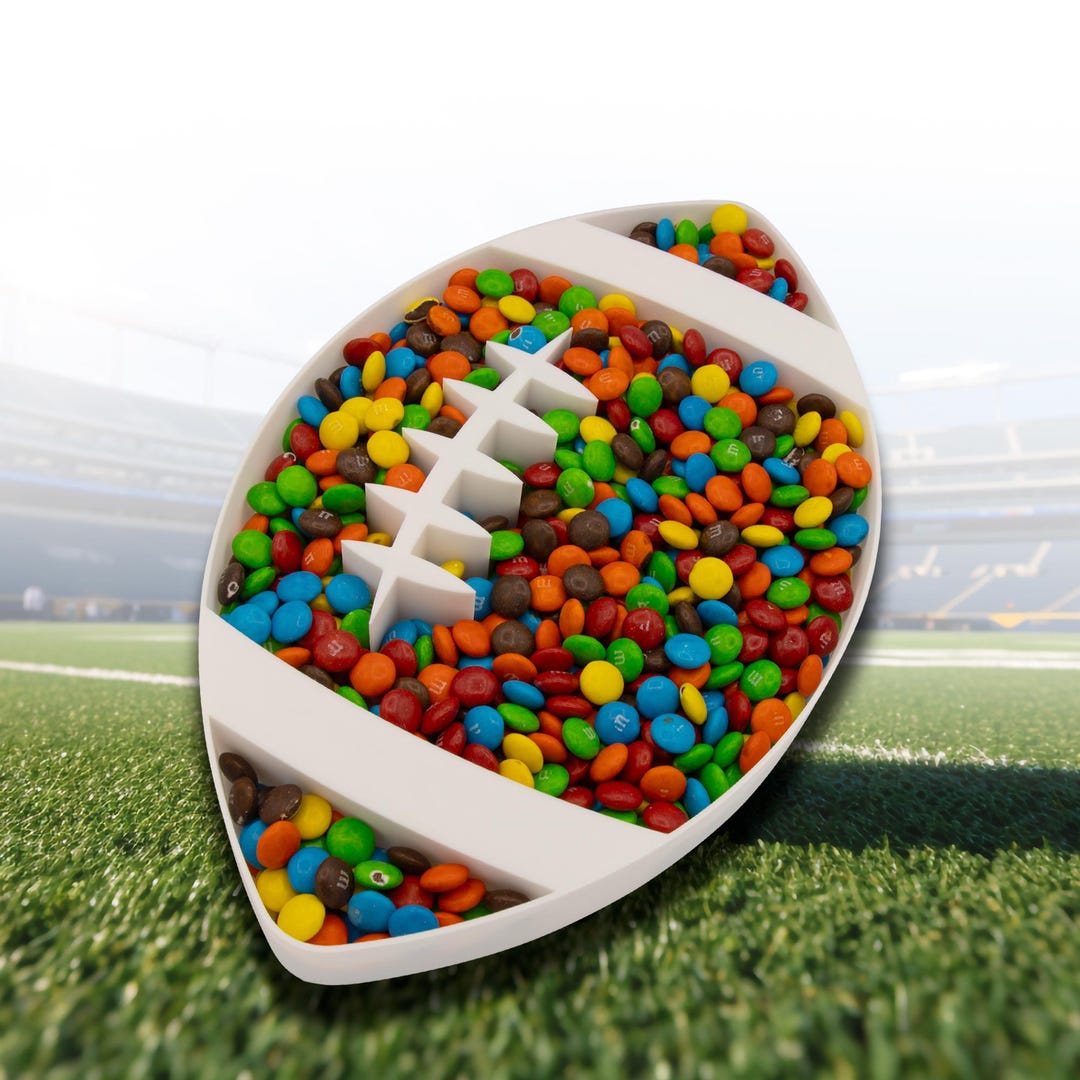 NFL American Football Charcuterie Tray Ultimate Superbowl Snack Plate ...