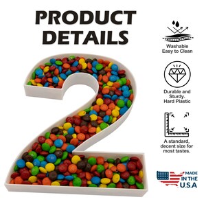 2025 SET Number Box Tray Display for Treats, Charcuterie Tray, Cake Pop ...