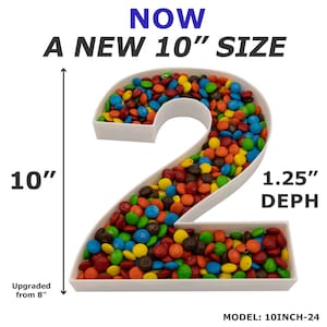 2025 SET Number Box Tray Display for Treats, Charcuterie Tray, Cake Pop ...