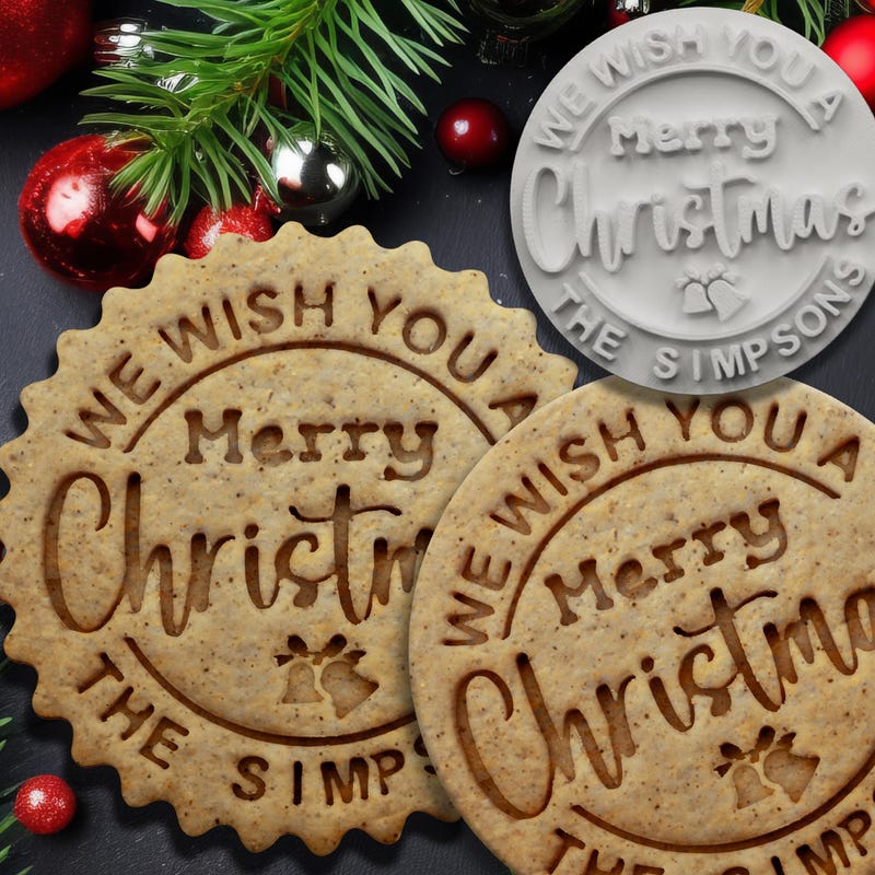 Personalized Cookie Stamp - Etsy