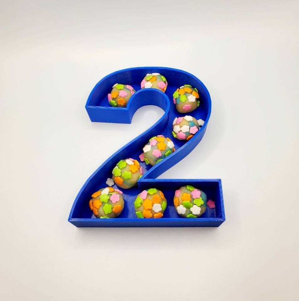 Number Box Birthday Tray Display for Treats Charcuterie Cake - Etsy