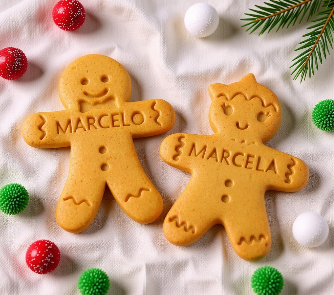 Personalized Gingerbread Cookie Cutter With Name – Custom Gingerbread ...