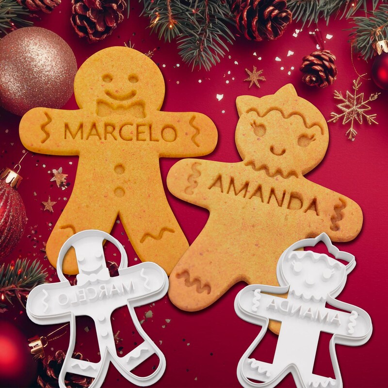 Gingerbread Stamp - Etsy