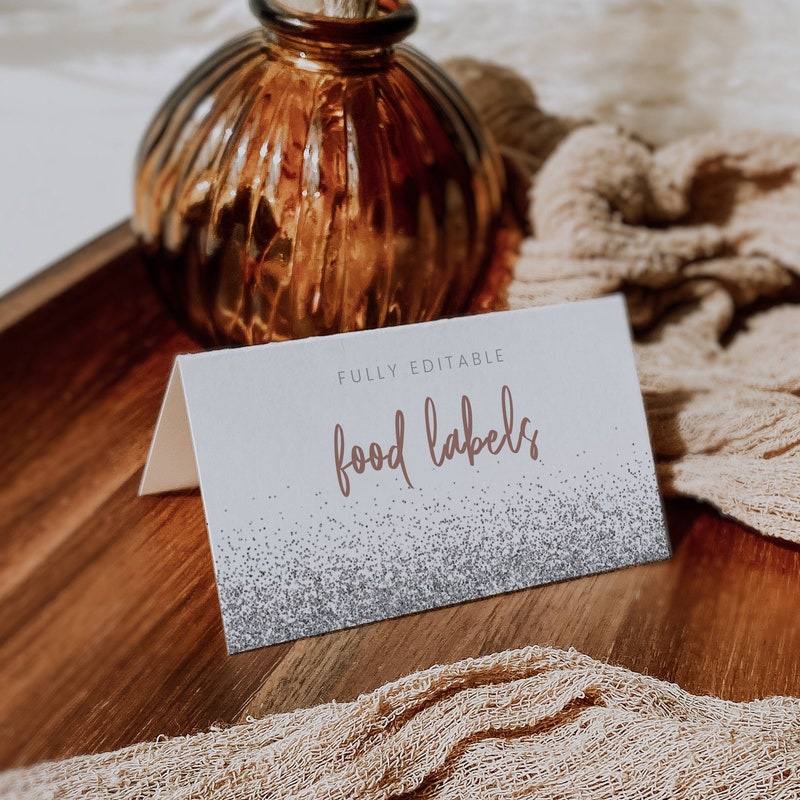 Food Name Tags for Buffet - Etsy
