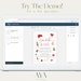 Santa Baby Shower Invitation Template Set, Christmas Baby Shower ...