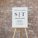 Minimal Welcome Sign Wedding Template Modern Welcome Sign - Etsy