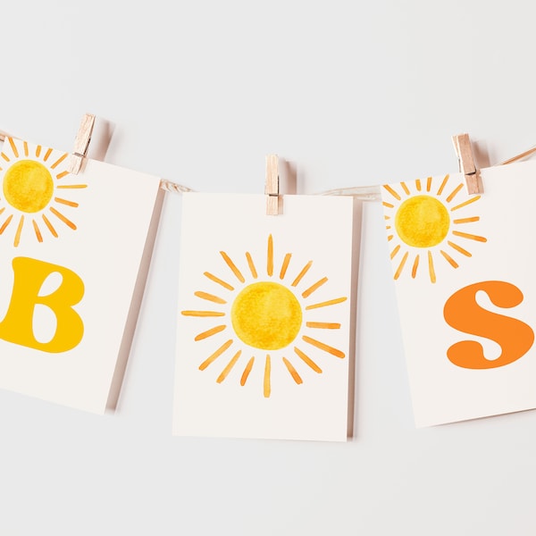 Sun Banner - Etsy