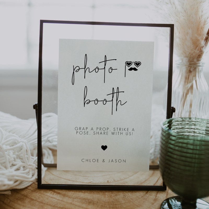 Photo Booth Sign - Etsy